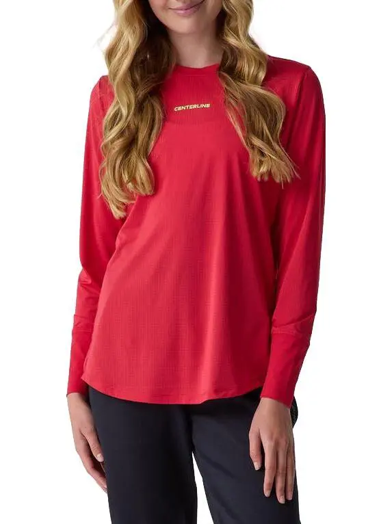 CENTERLINE ATHLETICS Airlite Long Sleeve - Team Red
