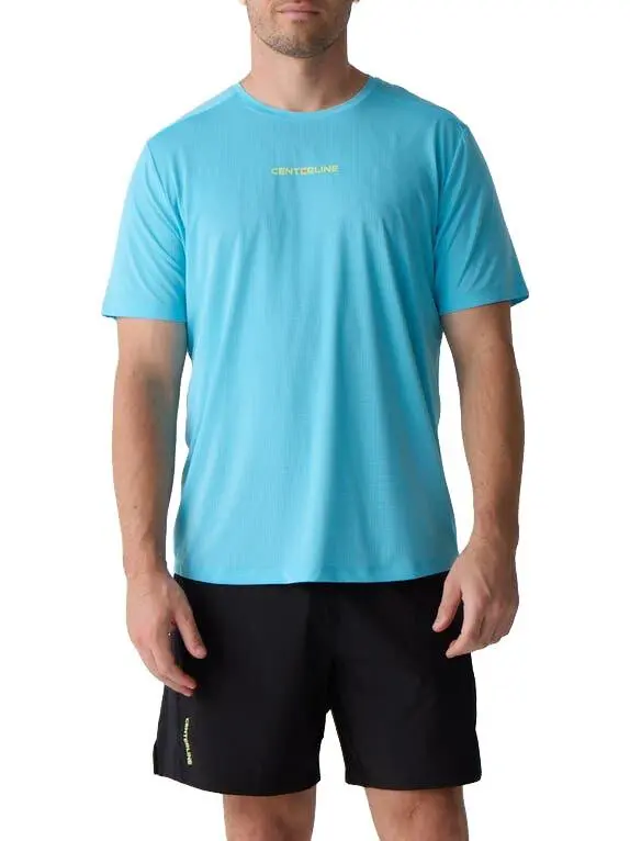 CENTERLINE ATHLETICS Airlite Tee - Blue Lagoon