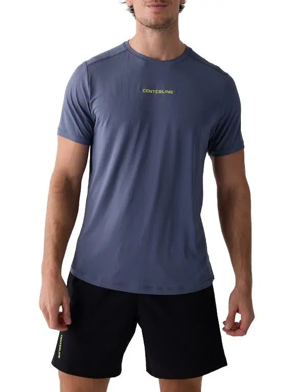 CENTERLINE ATHLETICS Airlite Tee - In Bounds Blue