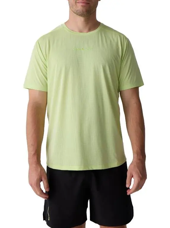 CENTERLINE ATHLETICS Airlite Performance Crewneck Tee - Shadow Lime
