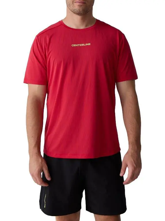 CENTERLINE ATHLETICS Airlite Tee - Team Red