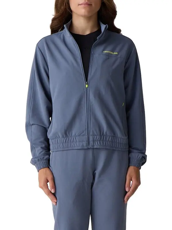 CENTERLINE ATHLETICS Courtside Track Jacket - In Bounds Blue