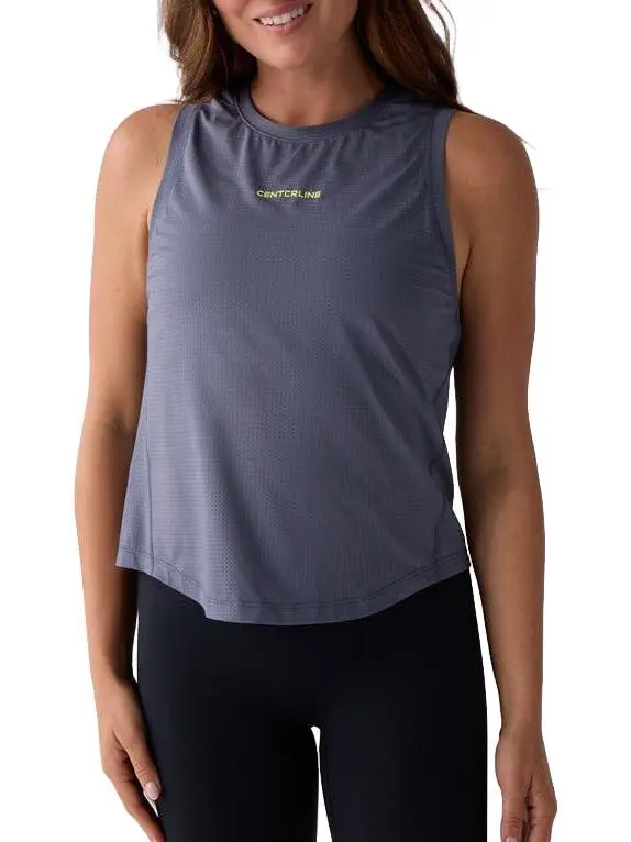 CENTERLINE ATHLETICS Airlite Tank - In Bounds Blue