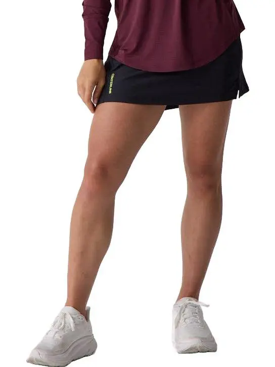 CENTERLINE ATHLETICS Airlite Skort - Black Onyx