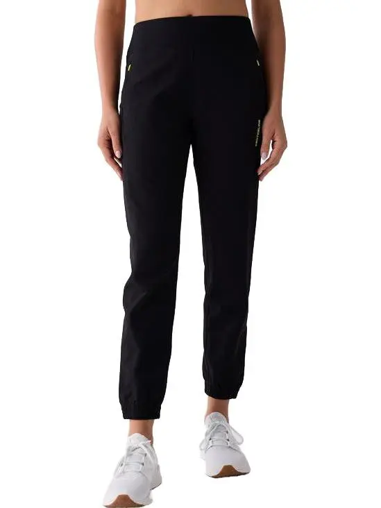 CENTERLINE ATHLETICS Courtside Track Pants - Black