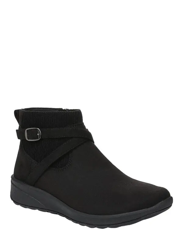 LIFESTRIDE Gates Wedge Bootie - Black