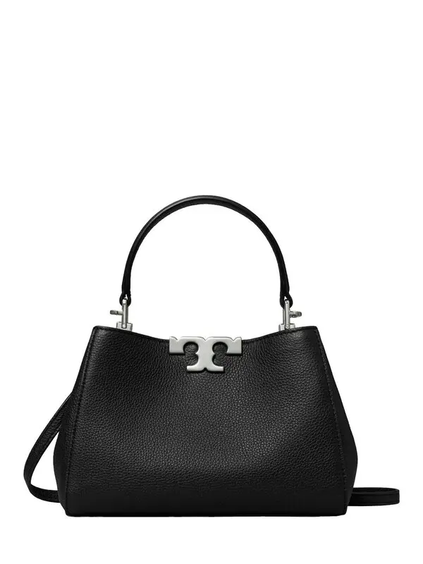 Tory Burch Mini Eleanor Soft Leather Satchel - Black