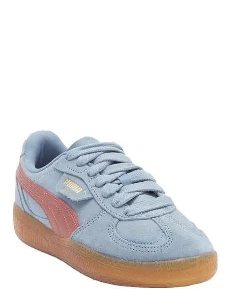 PUMA Palermo Moda Xtra Gum Rubber Sneakers - Cool Blue/exotic Red