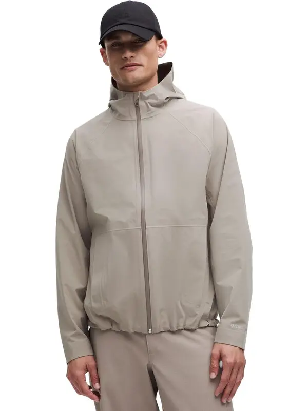 Lululemon Stretch Glyde Waterproof Jacket - Warm Ash Grey
