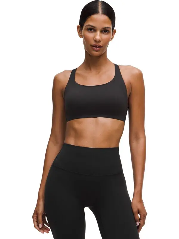 Lululemon Everlux Strappy-back Sports Bra - Black
