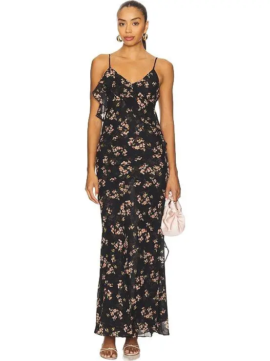 Misa Gillian Maxi Dress - Autumn Cluster
