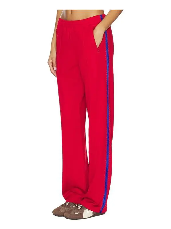 RE/DONE Sunland Track Pant - Crimson Cobalt