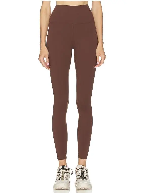 Beach Riot Piper Legging In Brown - Chestnut