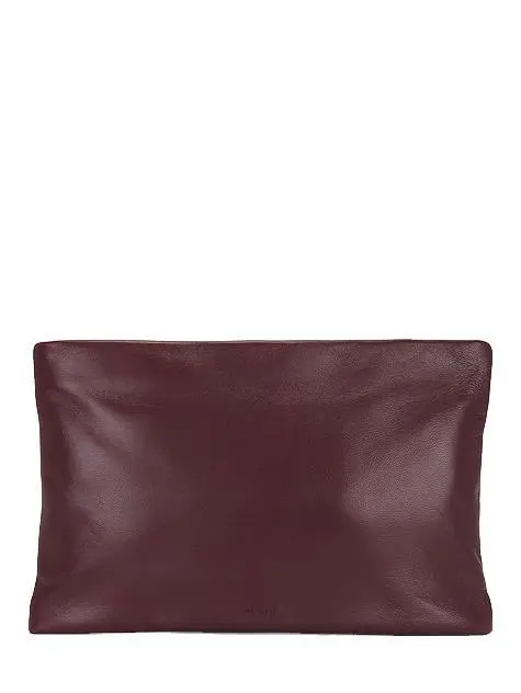 ALLSAINTS Bettina Clutch - Dark Red