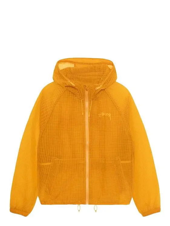 StÜssy Beach Ripstop Shell Jacket - Golden Yellow
