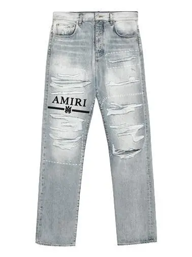 Amiri Straight-leg Jeans - Blue