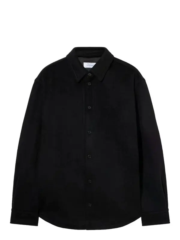 Off-White Quote Military Overshirt - Black