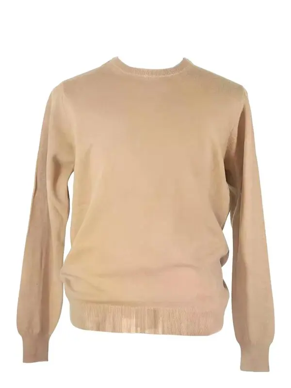LOJA DAS MEIAS Crew-neck Fine Knit Sweater - Neutrals