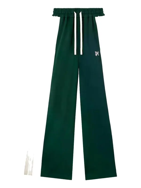 Palm Angels Monogram Side-panel Track Pants - Green