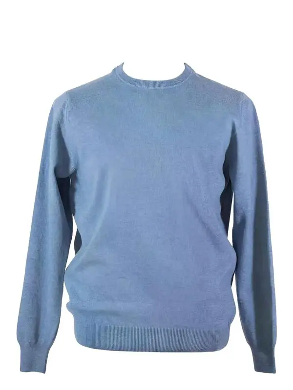 LOJA DAS MEIAS Crew Neck Sweater - Blue