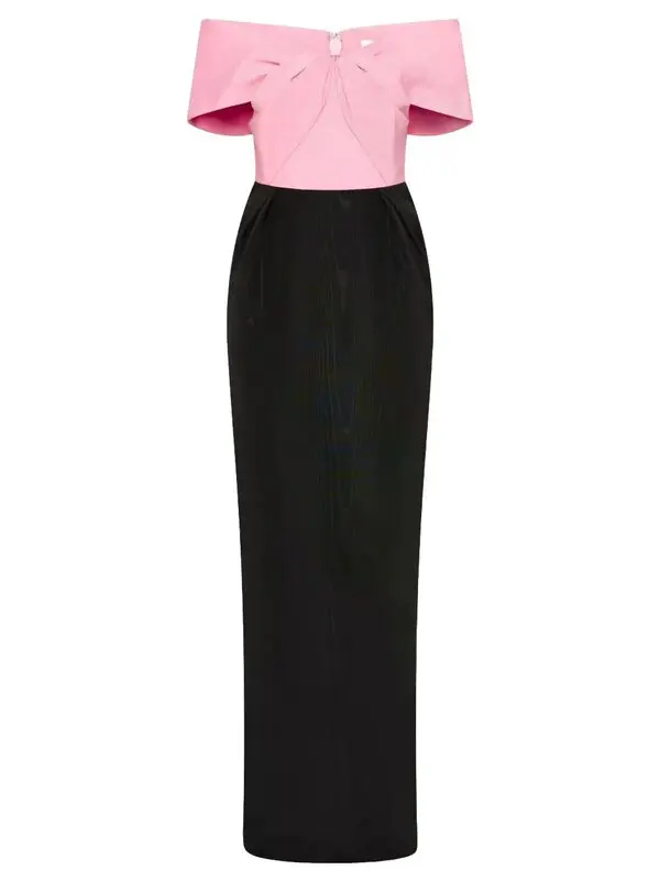 Rebecca Vallance Amaro Off-shoulder Maxi Dress - Pink