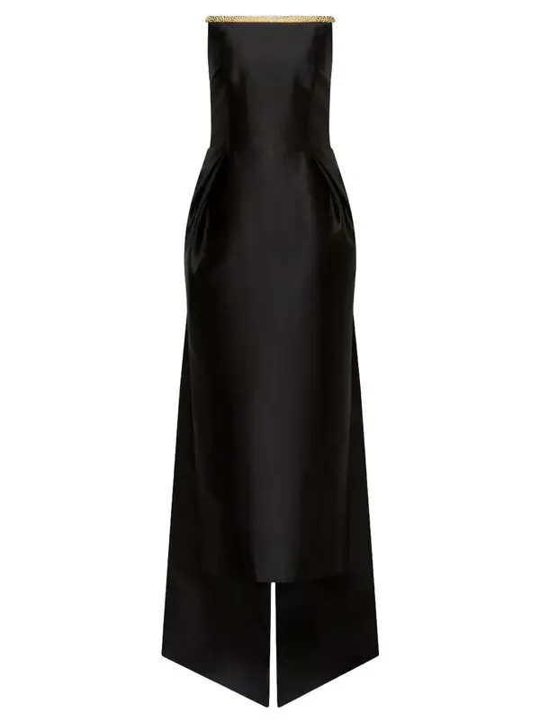 Rebecca Vallance Tindra Strapless Midi Dress - Black