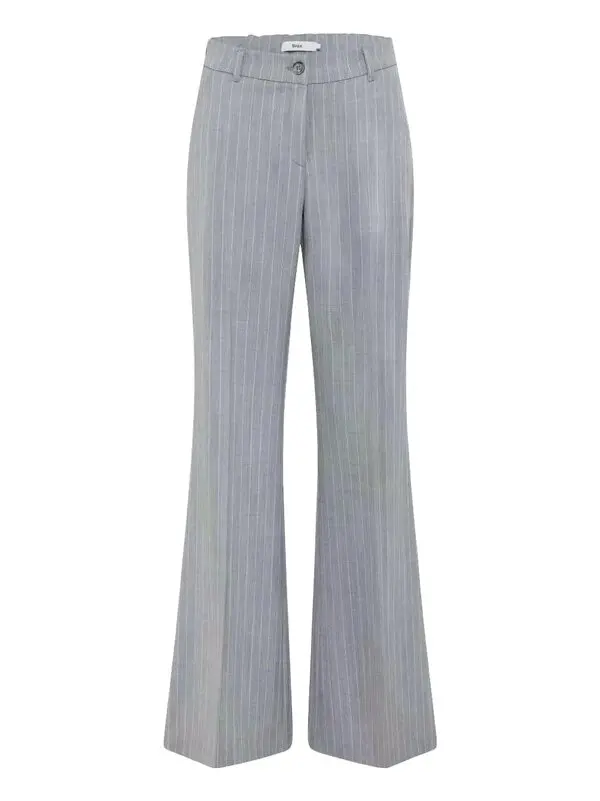 BRAX Maine Pinstripe Trousers - Grey