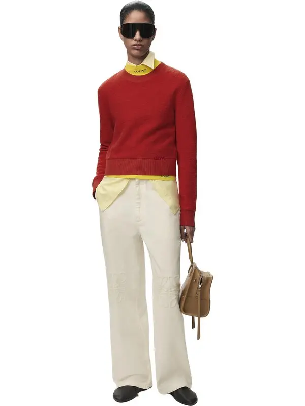 Loewe Wool Sweater - Red
