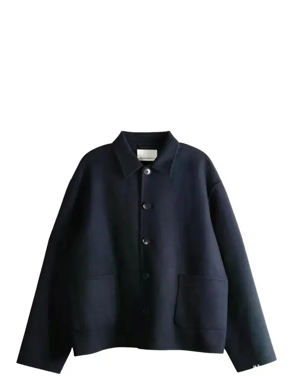 EXTREME CASHMERE X Felted Jacket - Blue