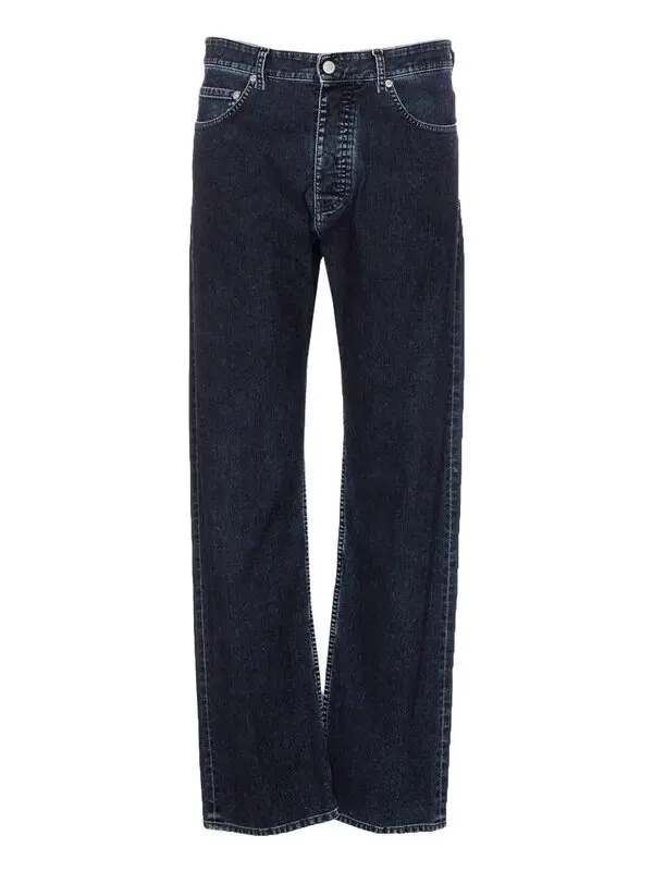 MAISON MARGIELA Wide Leg Jeans - Blue