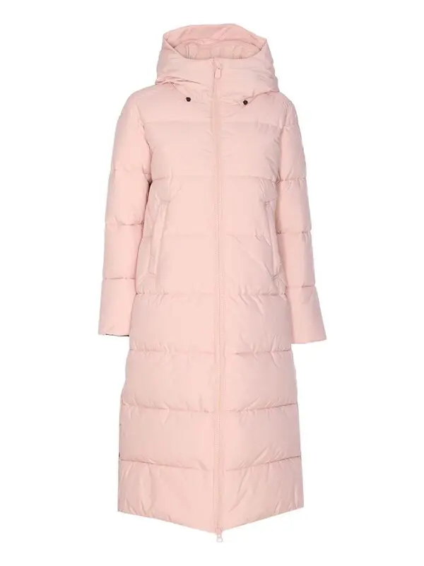 SAVE THE DUCK Long Down Jacket - Pink