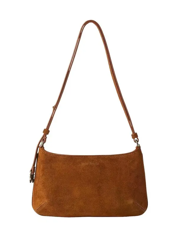Palm Angels Giorgina Suede Shoulder Bag - Brown