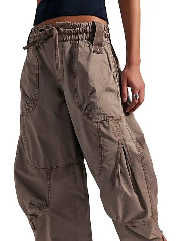 Free People We The Free Onset Pull-on Cargo Pants - Dusted Cocoa