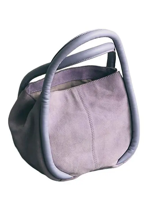 Free People Barlow Suede Bucket Bag - Fields Of Lilac
