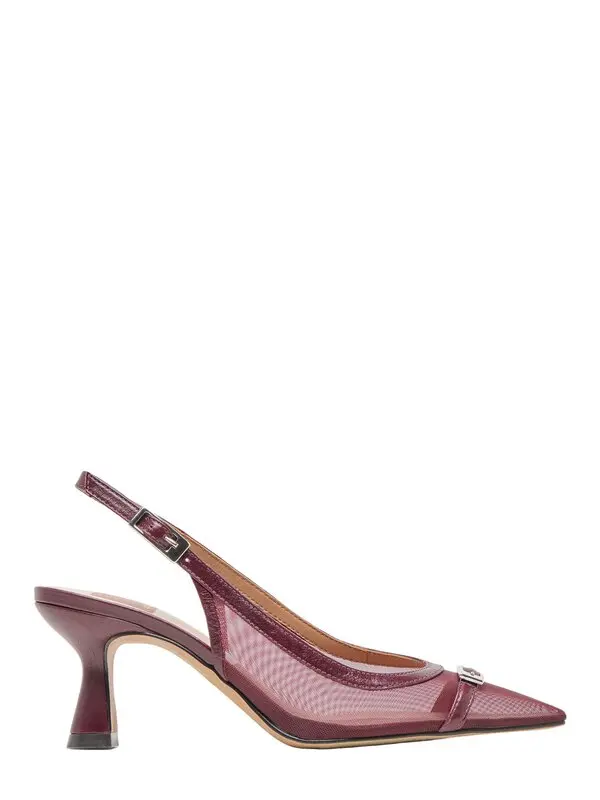 DOLCEVITA Lorine Heels - Burgundy Mesh