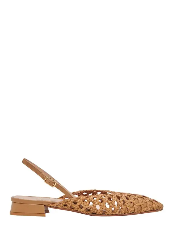 DOLCEVITA Cyndi Flats - Natural Woven