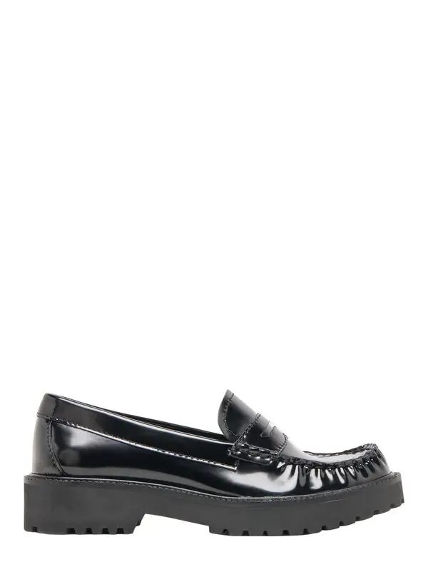 DOLCEVITA Merek Lug Sole Loafers - Midnight Boxleather