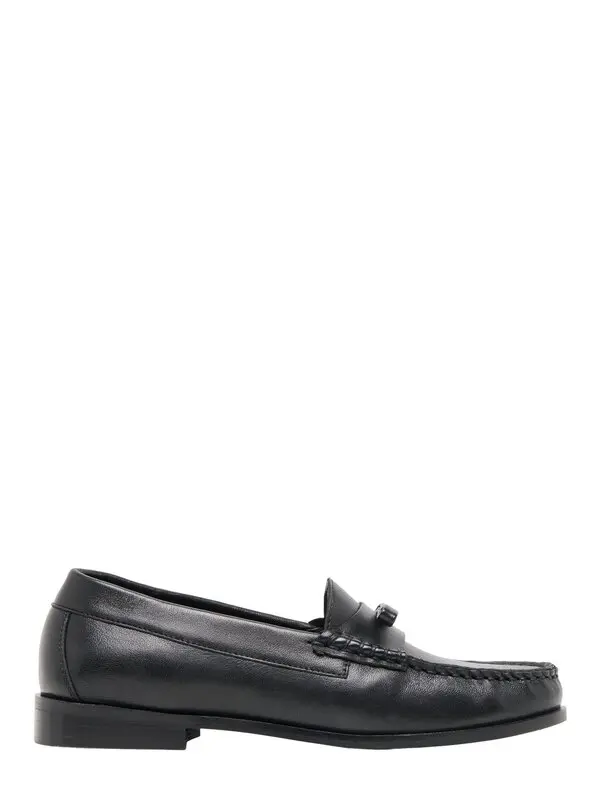 DOLCEVITA Barney Loafers - Black Leather