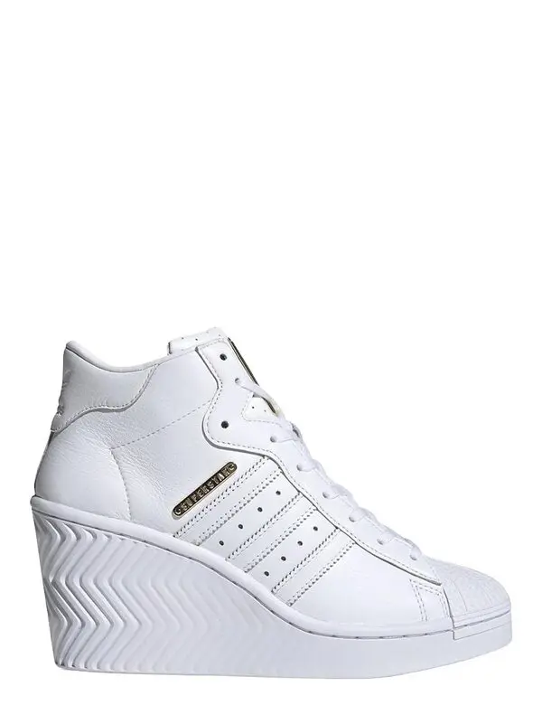 Adidas Superstar Ellure Sneakers - Cloud White/gold Metallic/core Black