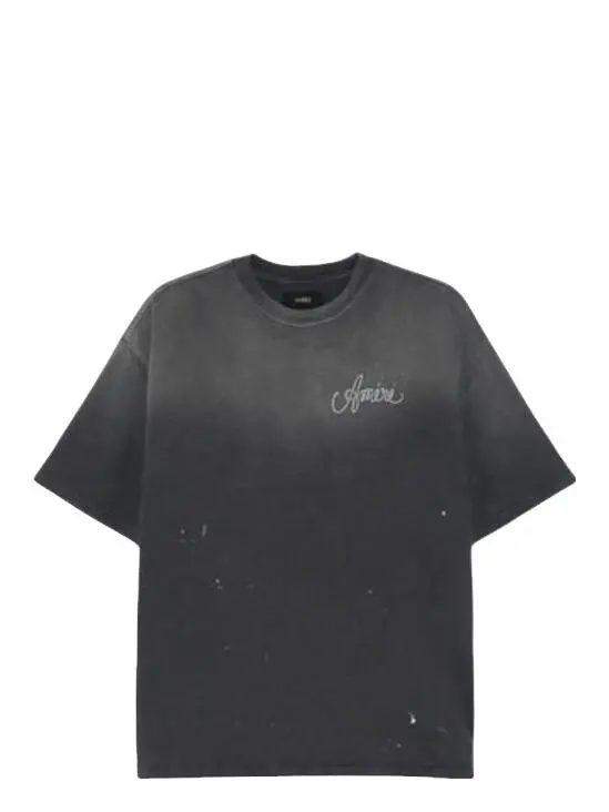 Amiri Design Studio Os T-shirt - Black