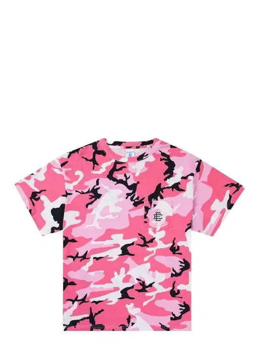 ERIC EMANUEL Ee Pocket T-shirt - Pink Camo/black