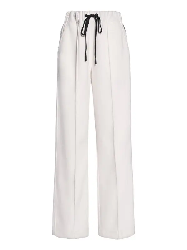 Moncler Jersey Sweatpants - Ivory