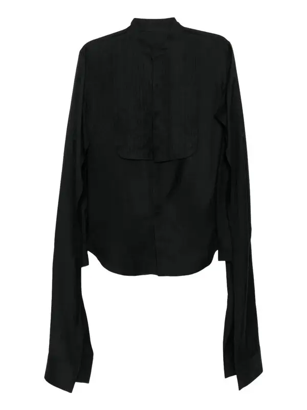 Yohji Yamamoto Pintuck Shirt - Black