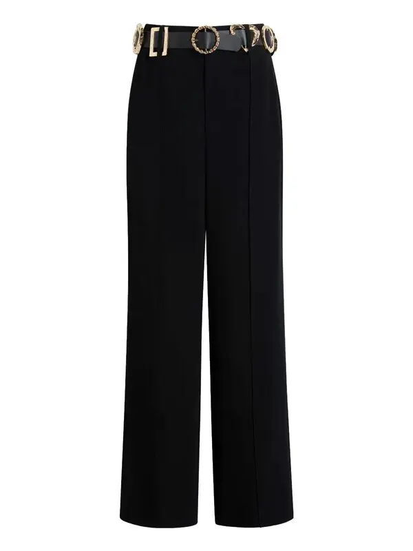Cinq À Sept Ester Belted Trousers - Black
