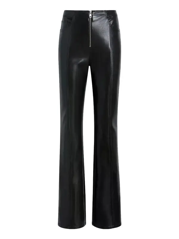 Cinq À Sept Sylvie Vegan-leather Trousers - Black
