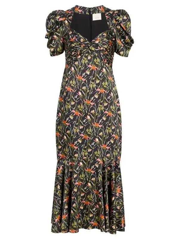 Cinq À Sept Windswept Meadow Wilma Dress - Black