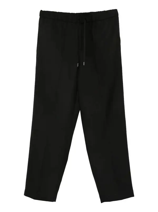 COSTUMEIN Drawstring-waist Trousers - Black