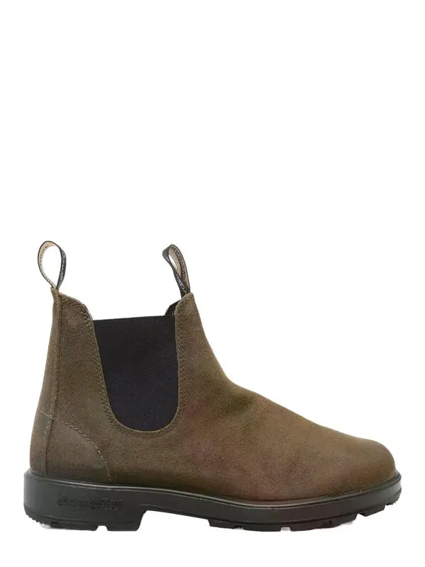 Blundstone Suede Chelsea Boots - Brown