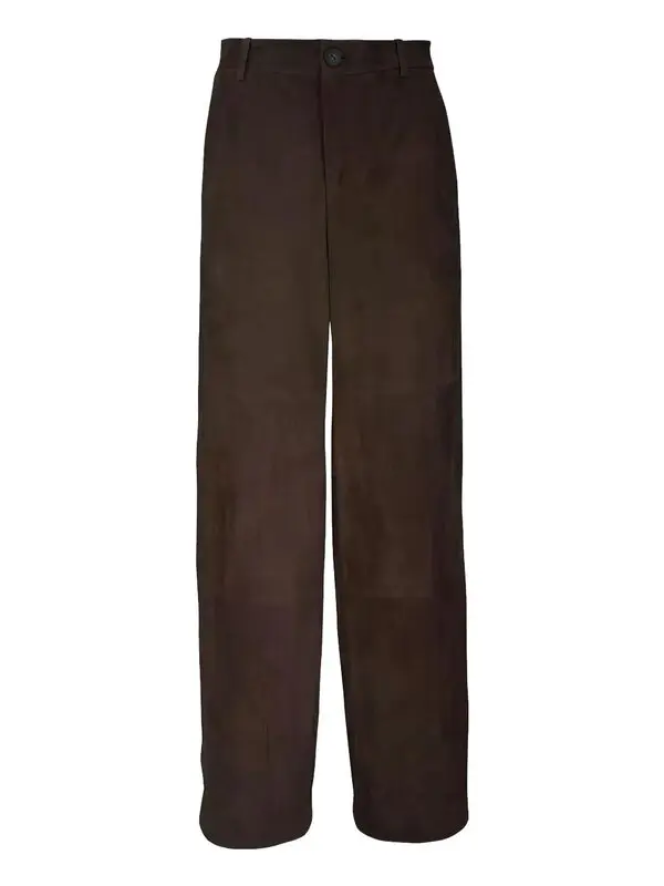 Vince Paneled Trousers - Brown