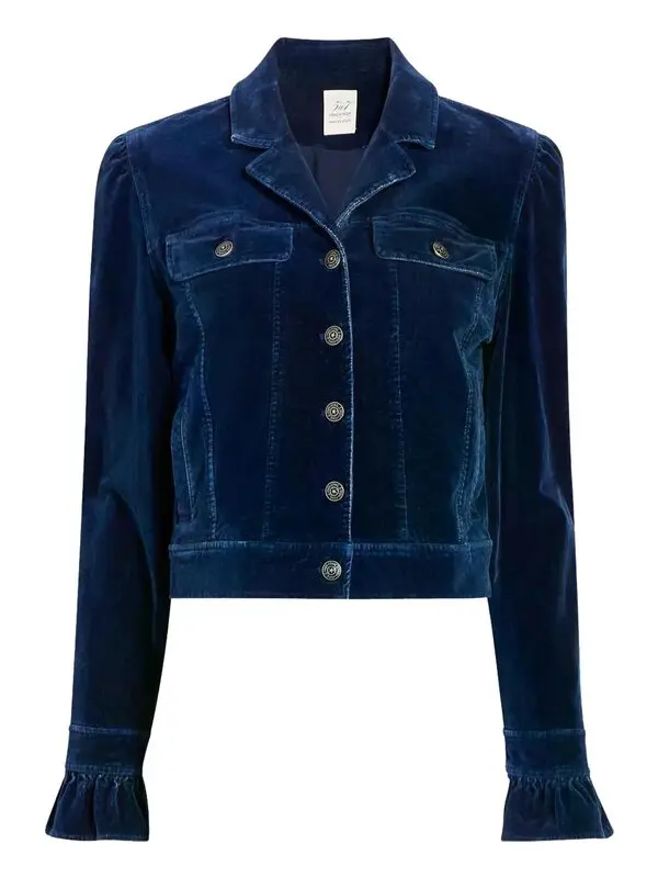 Cinq À Sept Deryn Velvet Jacket - Blue